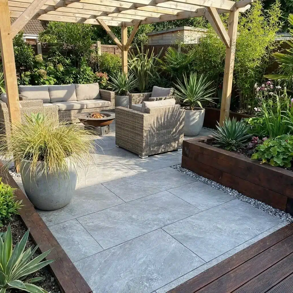 Himalayan Grey Outdoor Porcelain Paving Tiles - 600mm x 900mm x 20mm ...