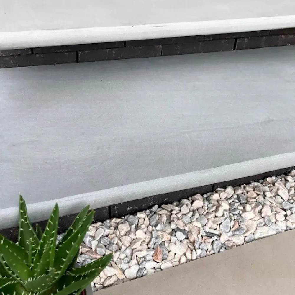 Grey Planks & Bullnose Steps | Natural Paving
