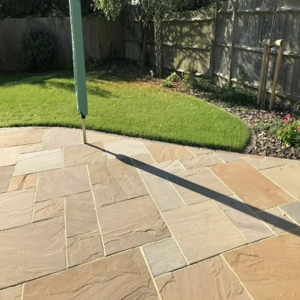 Raj Green Sandstone - 22mm Calibrated - Handcut Mixed Size