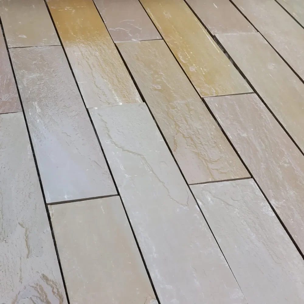 Raj Green Sandstone Planks - 900x200x22mm