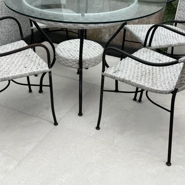 Getafe Beige Outdoor Porcelain Paving Tiles - 600mm x 900mm x 20mm 19 ...
